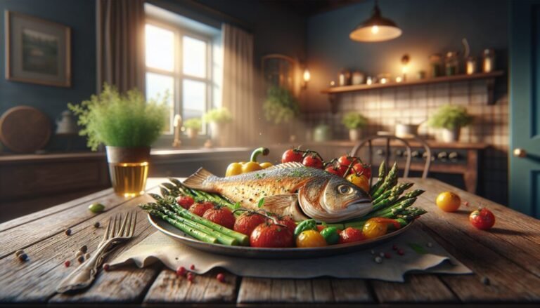 🍽️ Diabetes-Friendly Oven-Roasted Boston Scrod 🐟